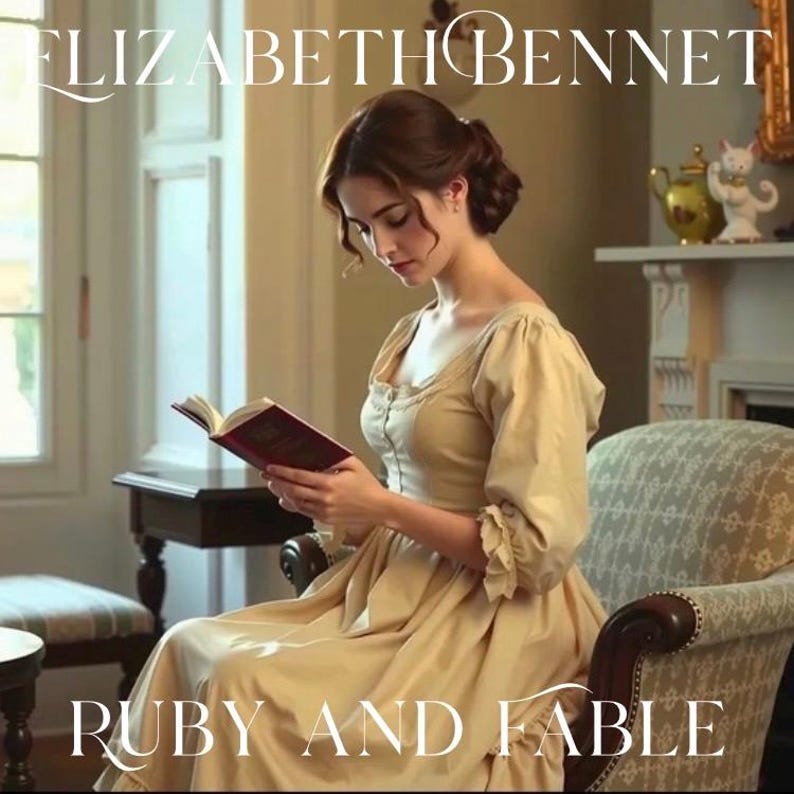 Elizabeth Bennet Perfume/ Jane Austen Perfume/ Literary Perfume ...