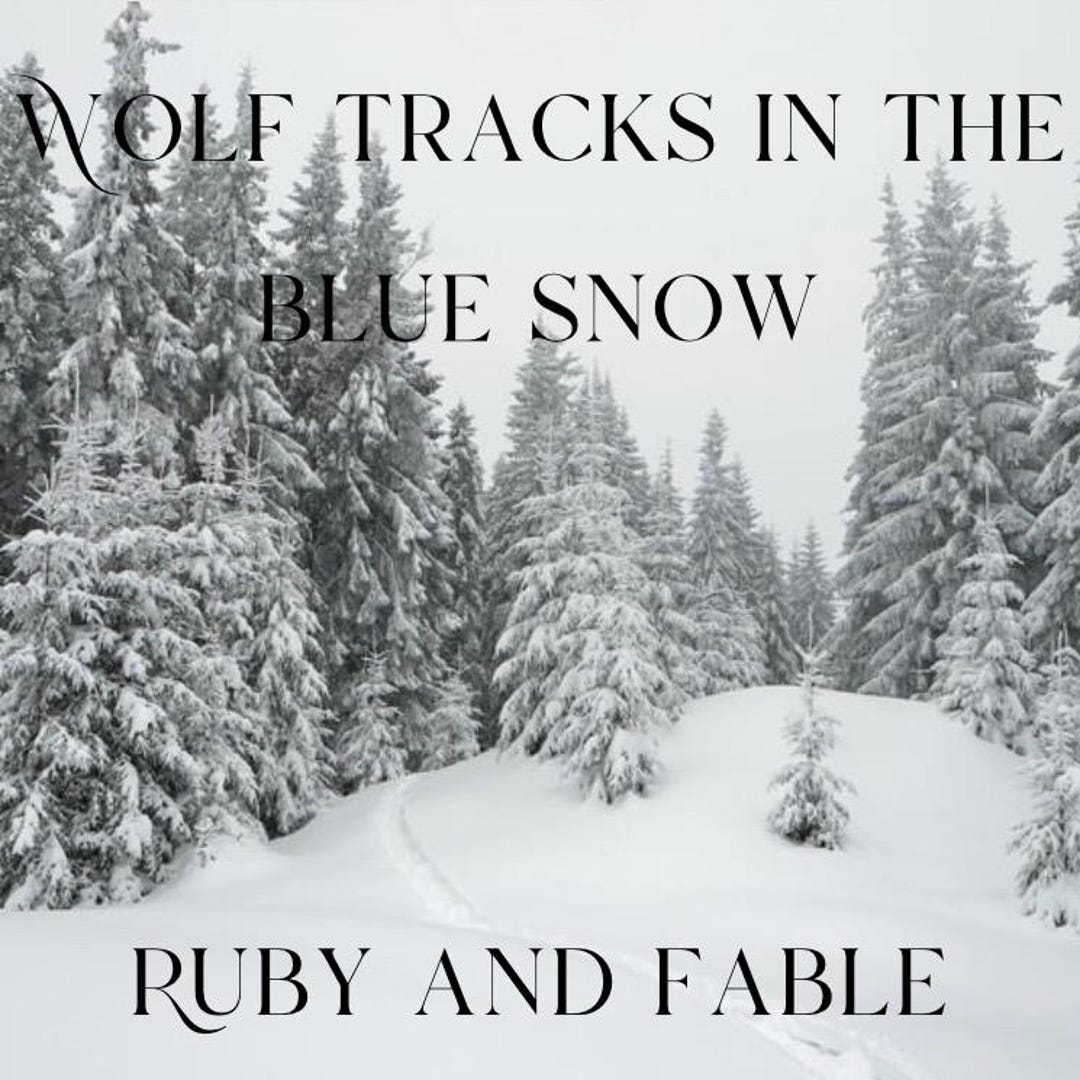 Wolf Tracks in the Blue Snow Perfume/ Peppermint Perfume/ Forest ...
