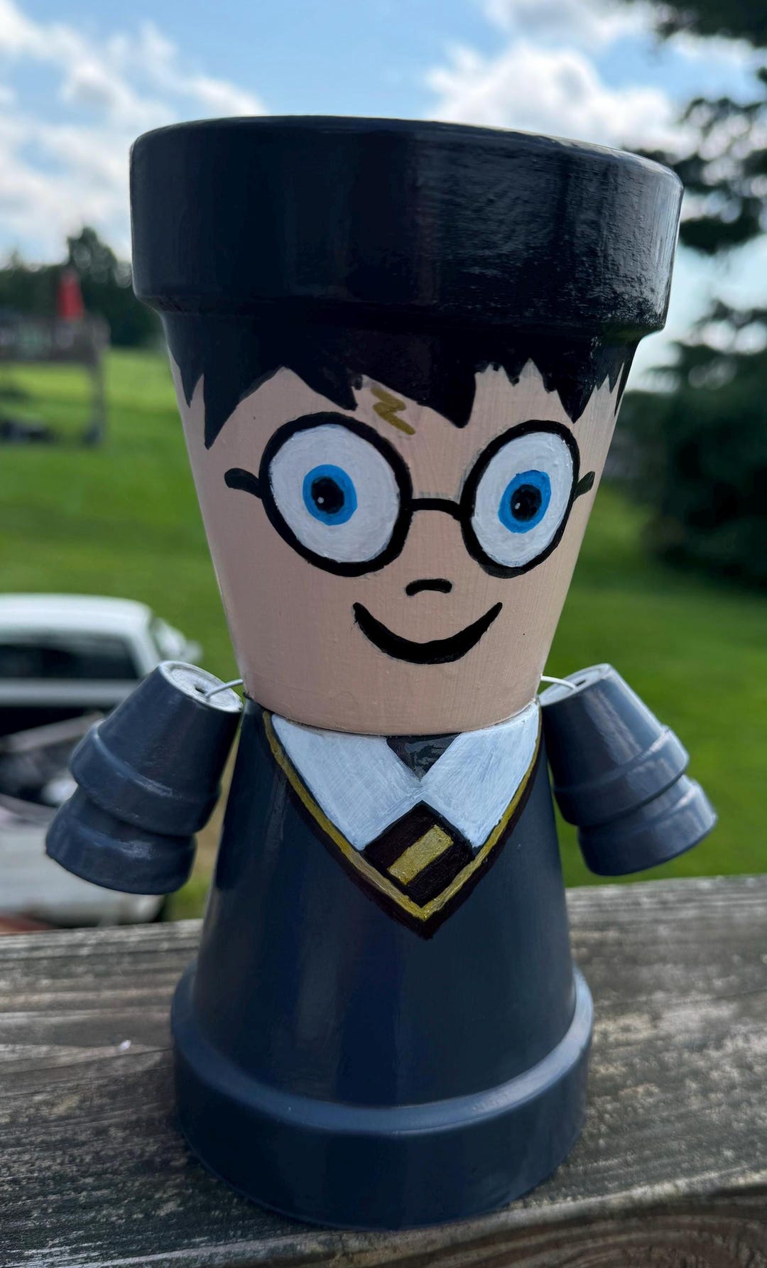 Harry Potter Terracotta Pot harry Potta - Etsy