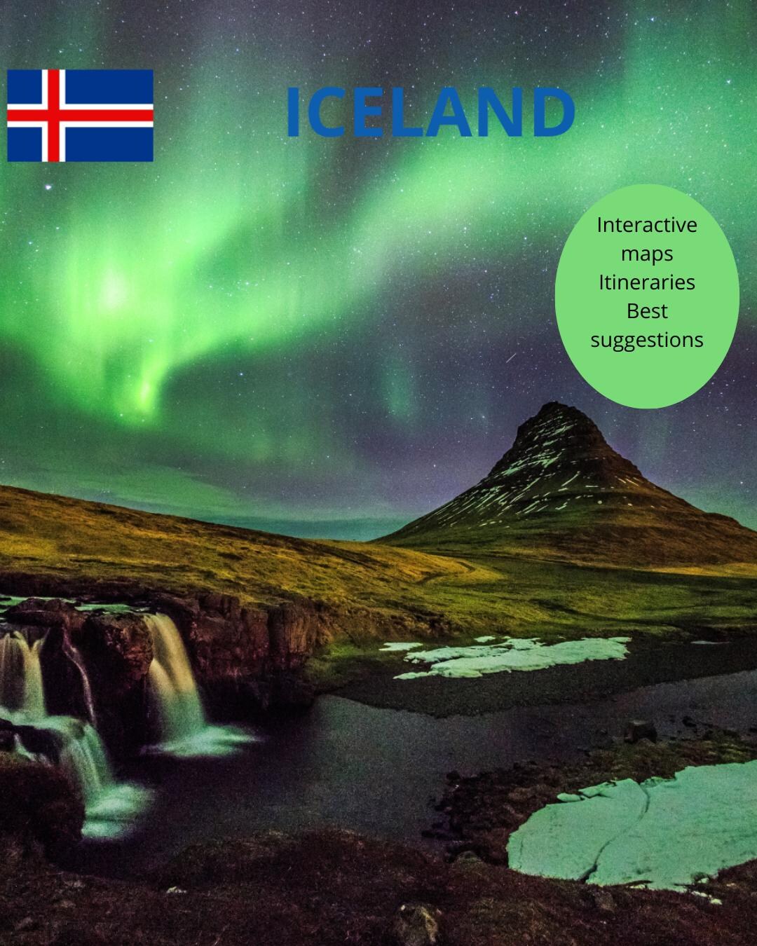 Iceland Travel Guide & Interactive Maps 2025 + Free Map of Reykjavik - Etsy
