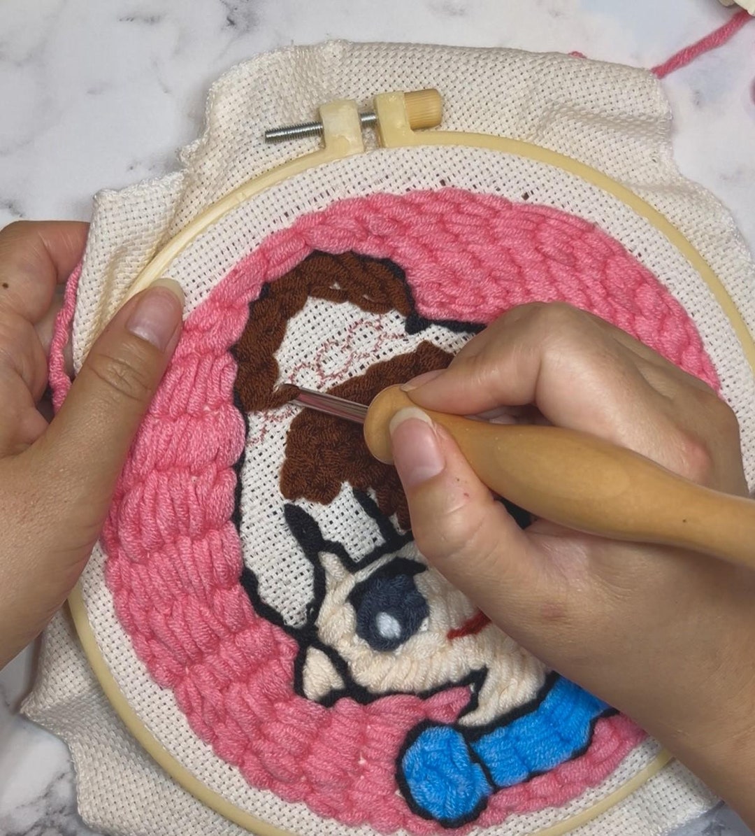 Punch Needle Crafting for Beginners | Embroidery | Stress Relief | Gift ...