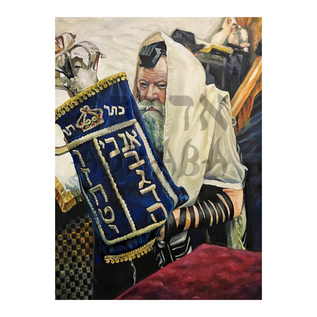 Harabi Milubavitch Oil Painting Poster - Etsy