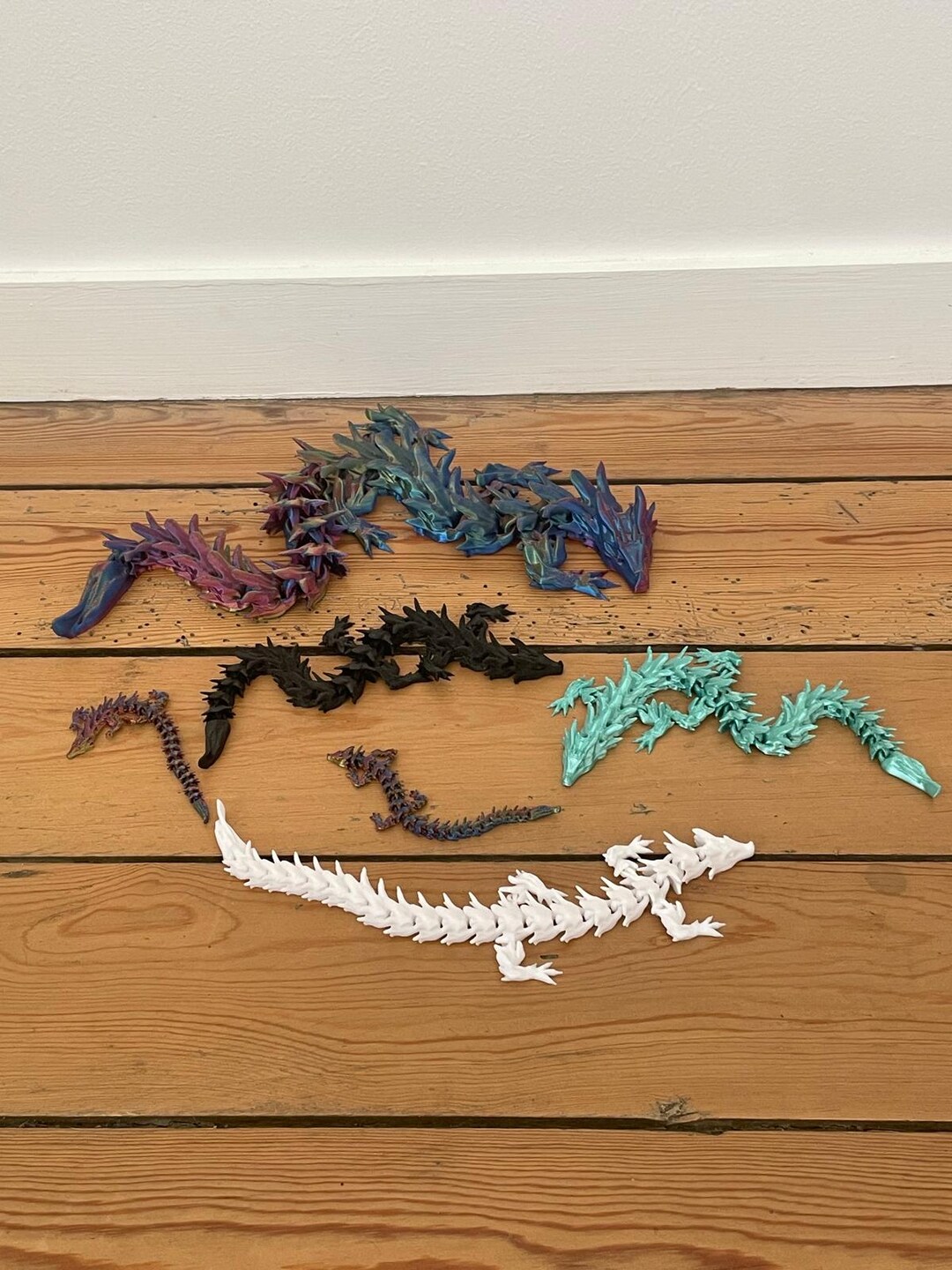 11cm Water Dragon 3d Printed Decoration - Etsy