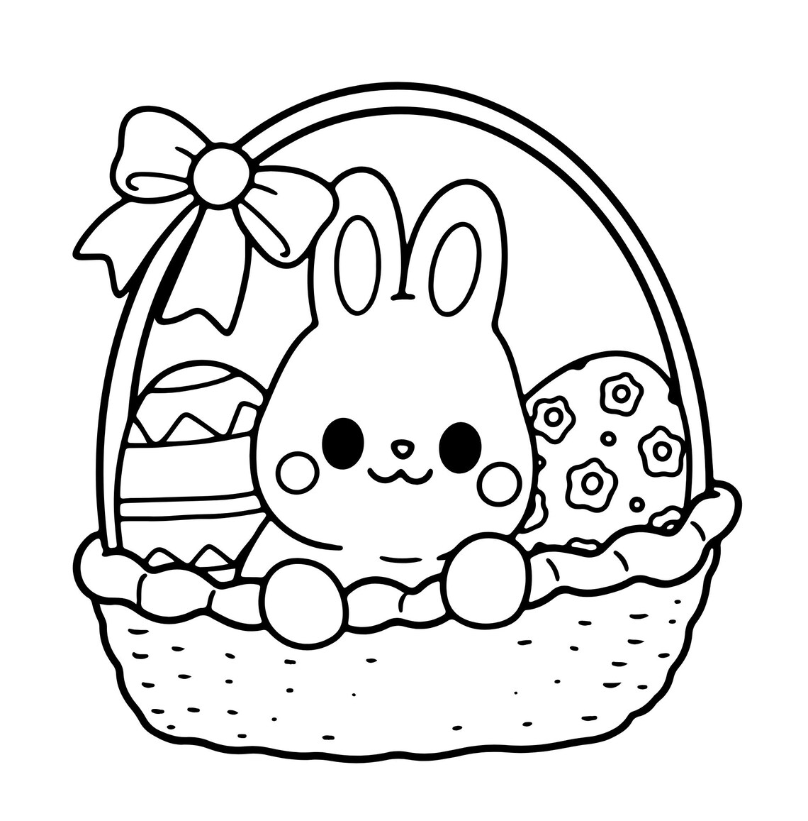 Printable Easter Coloring Books for Kids Coloring Activity Book Easter ...