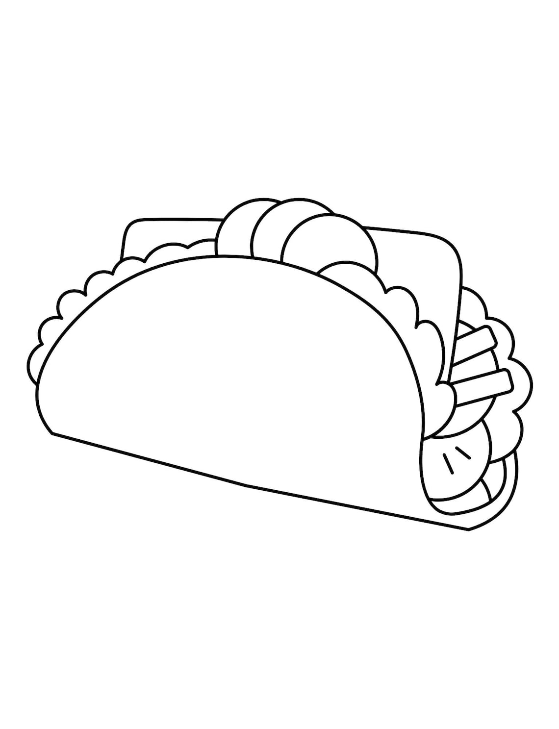 Printable Bold and Easy Food Coloring Book Printable Activities Food ...