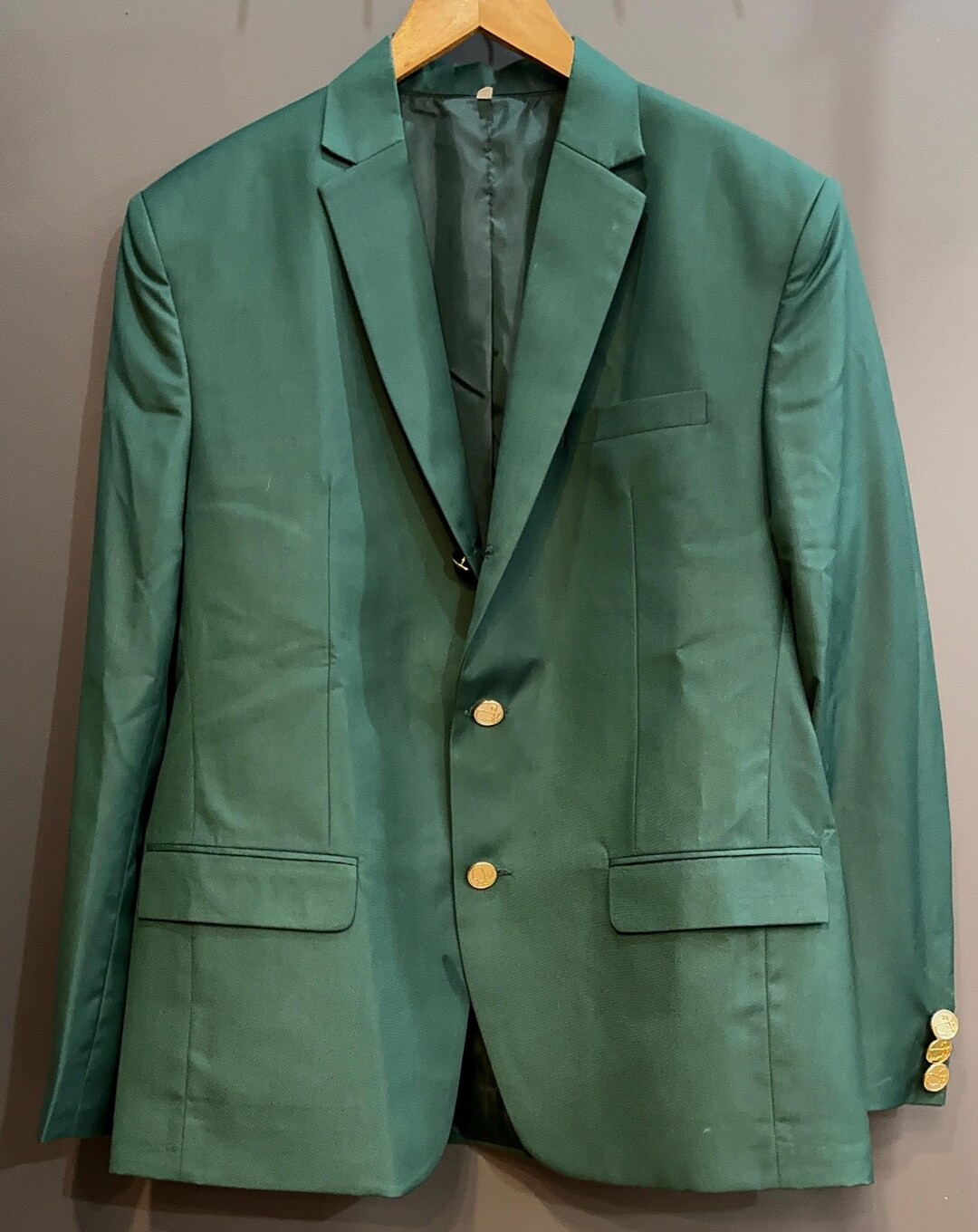 Green Golf Blazer | Augusta Inspired Green Golf Coat | Men's Green Golf ...