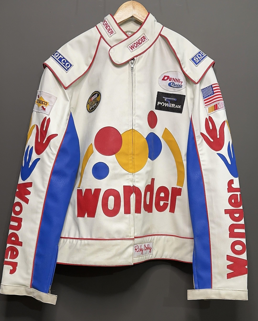 Men's Ricky Bobby-inspired Wonder Bread Racing Jacket, Ricky Bobby ...