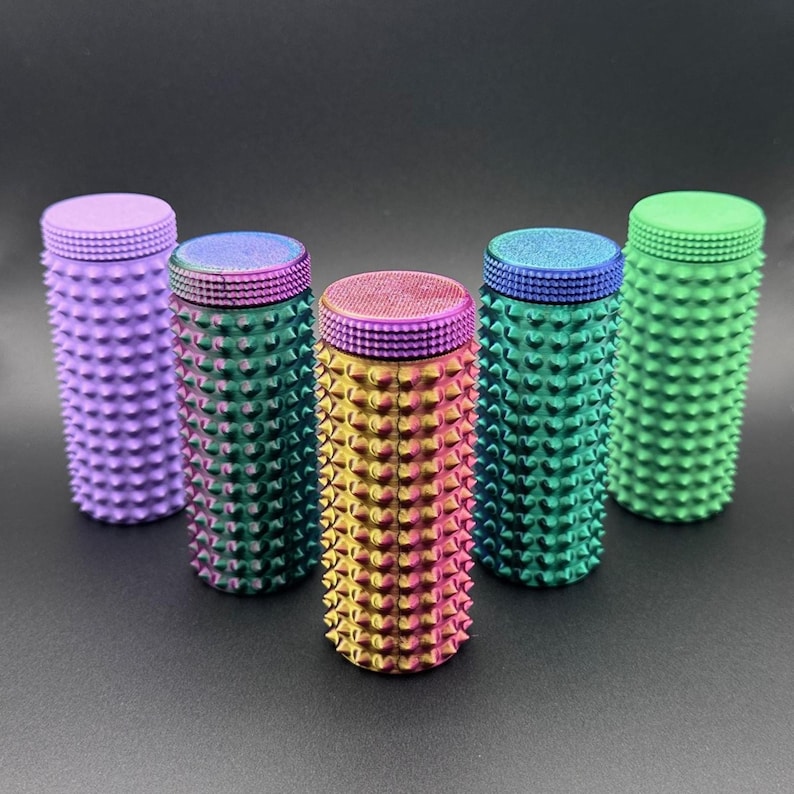 Spiky Fidget Spinner: 3D Printed One-handed Sensory Toy - Etsy