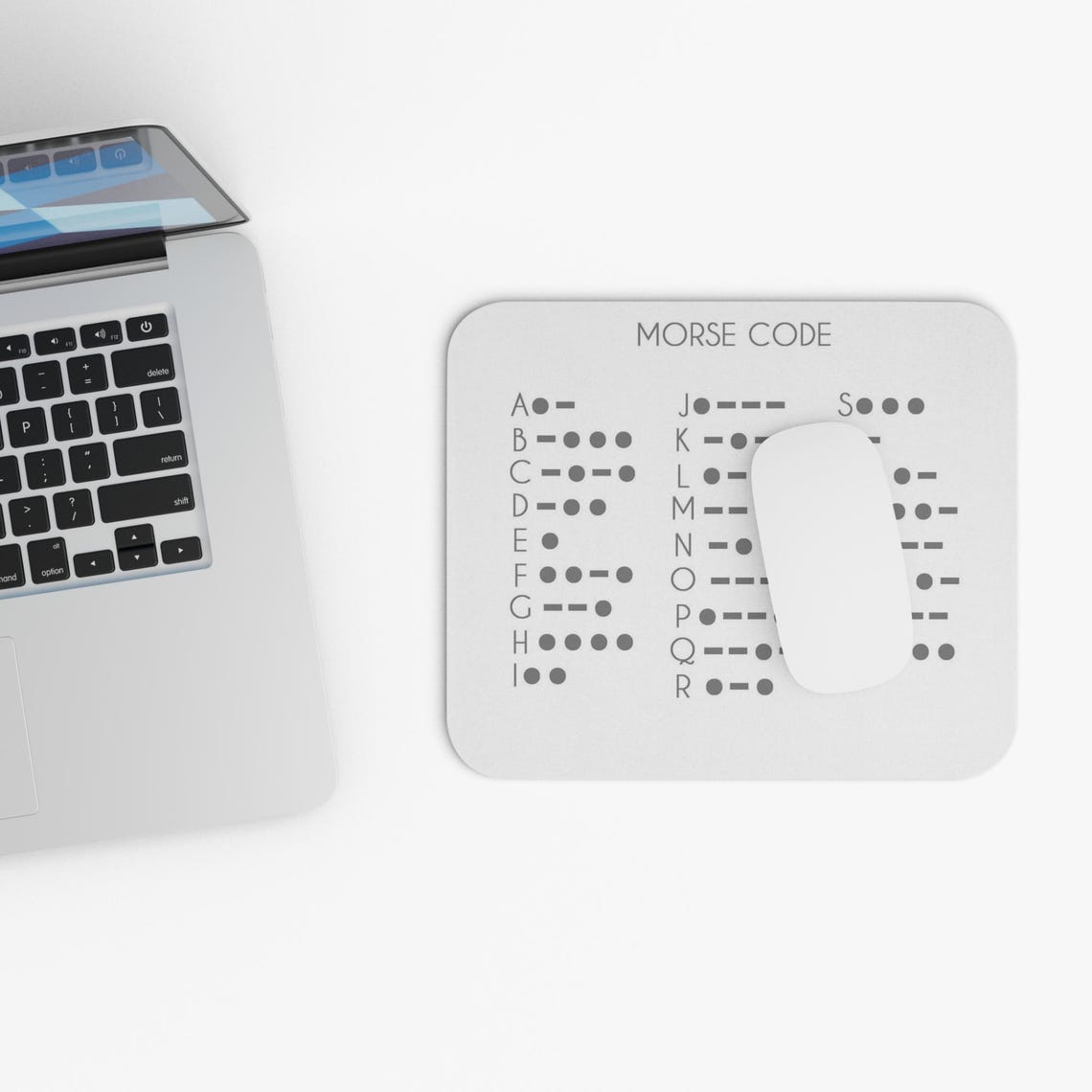 Morse Code Mouse Pad - Etsy