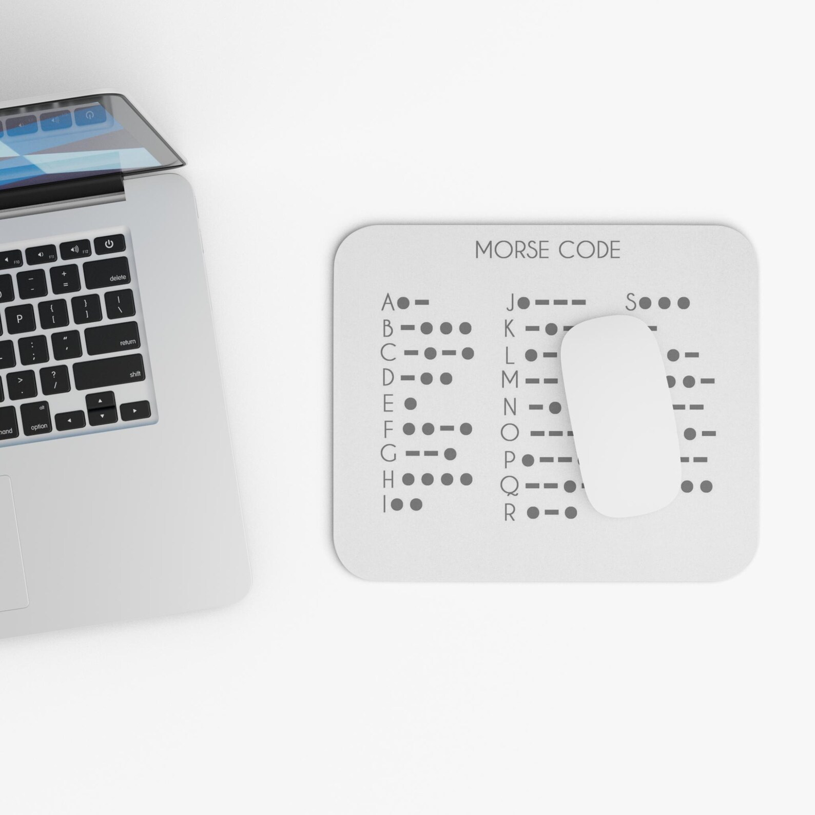 Morse Code Mouse Pad - Etsy