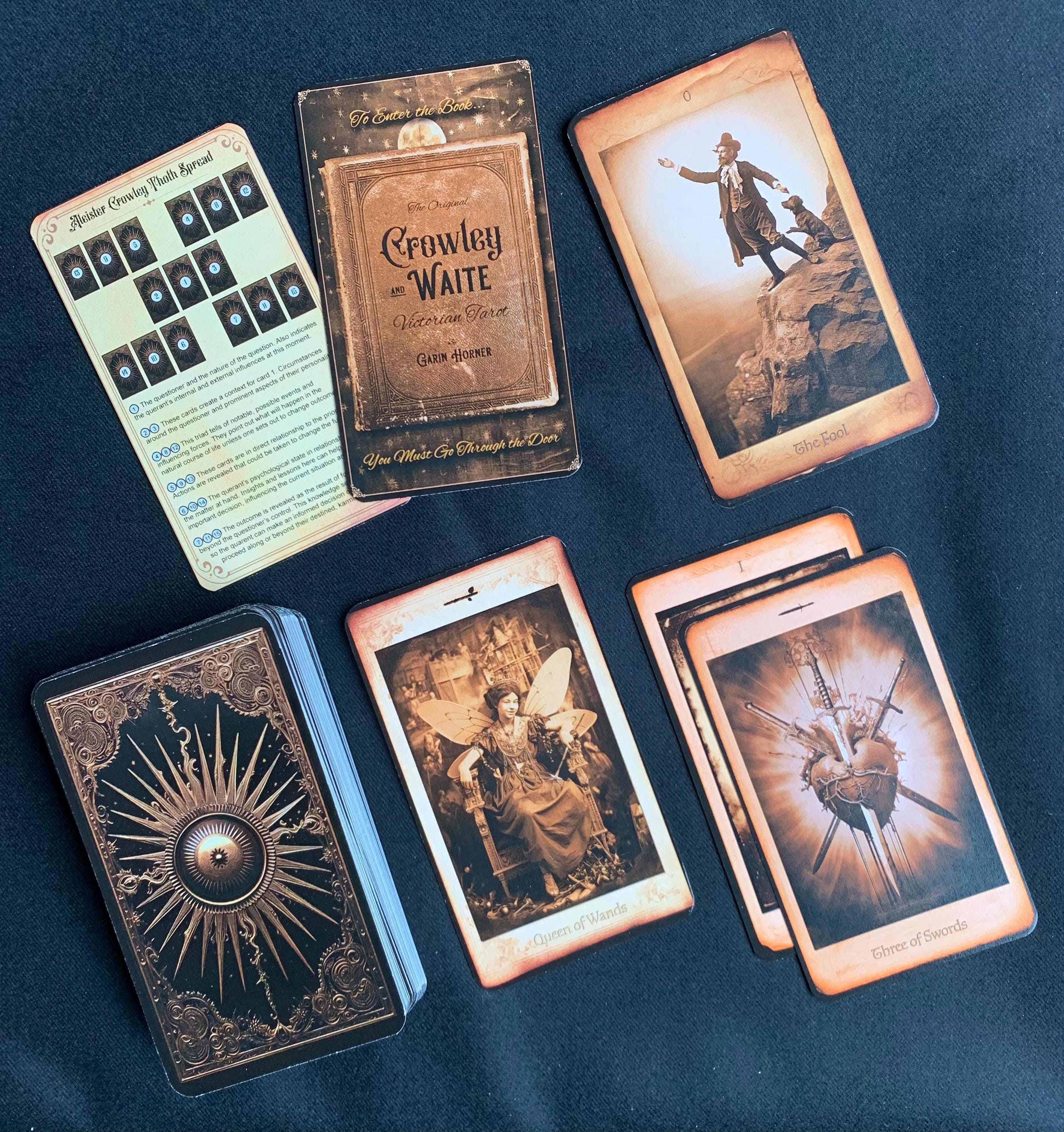 The Crowley & Waite Victorian Tarot Deck Artist Proof Copies (not ...