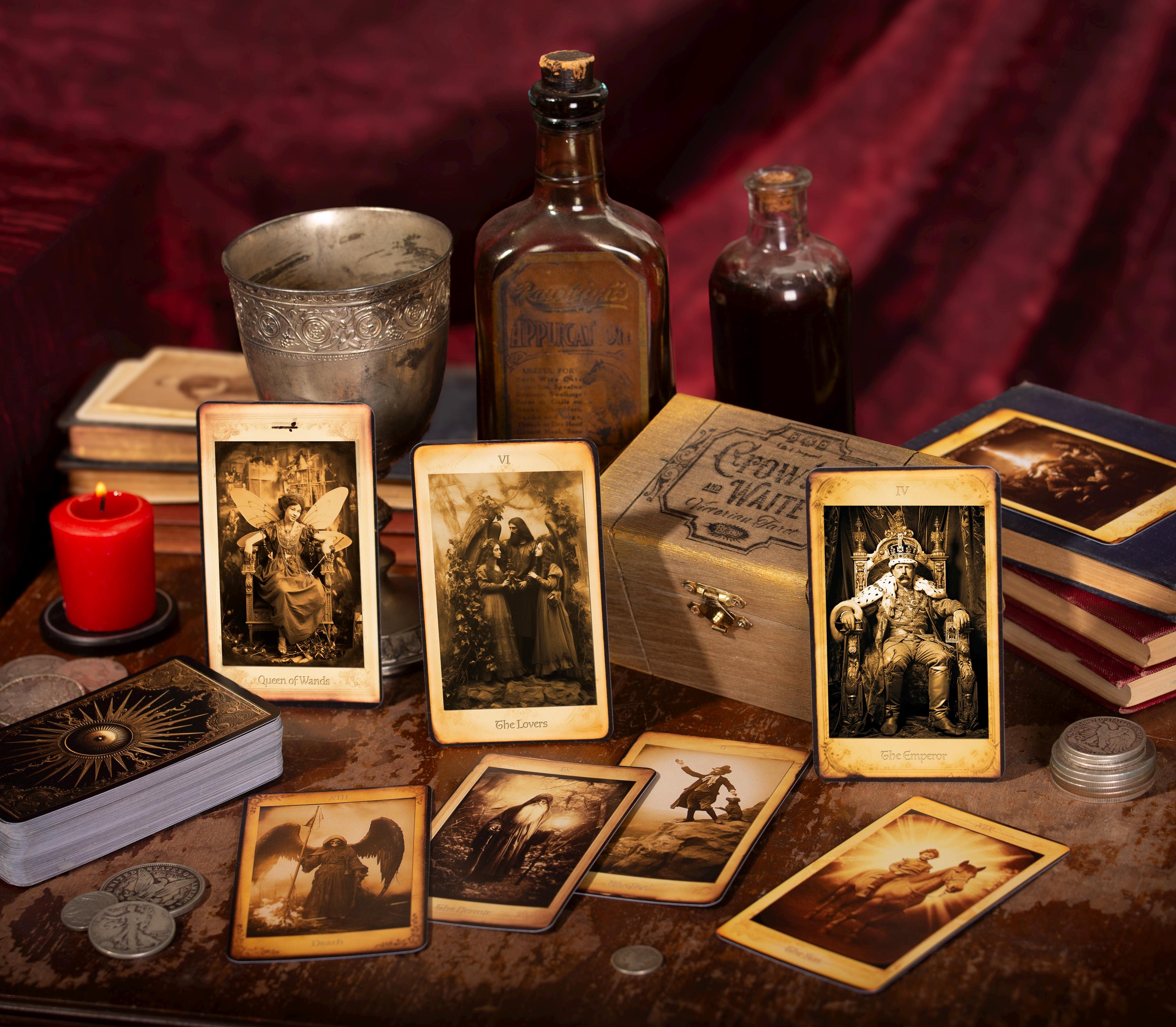 The Crowley & Waite Victorian Tarot Deck Artist Proof Copies (not ...