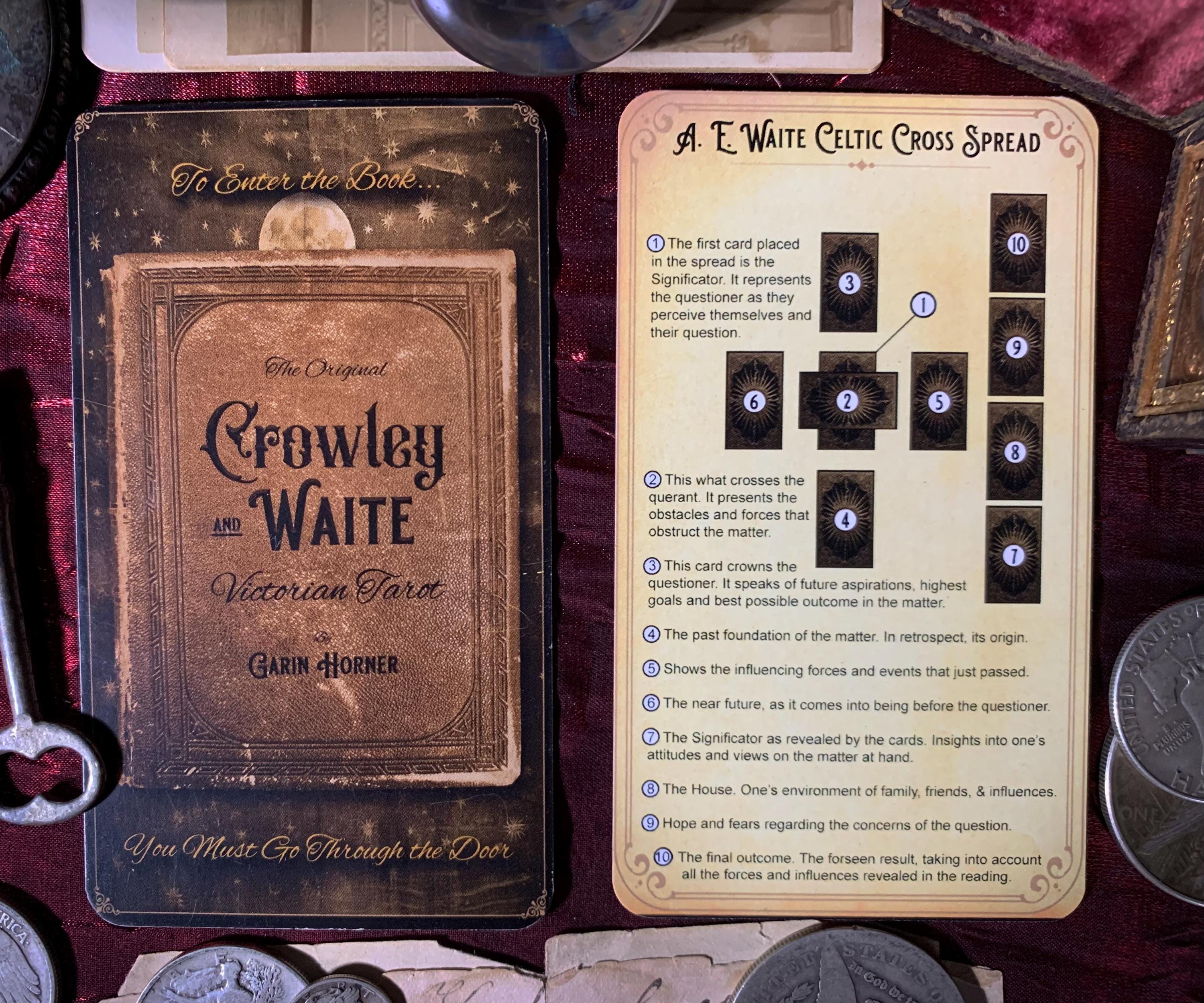 The Crowley & Waite Victorian Tarot Deck Artist Proof Copies (not ...