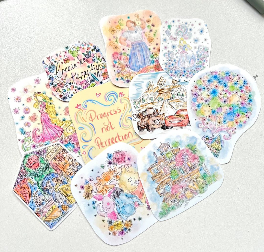X20 Disney Cruise Pixie Dusting Gifts Stickers Bookmarks Fish Extender ...