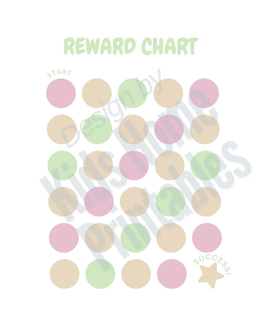 Digital Reward Charts for Kids - Etsy