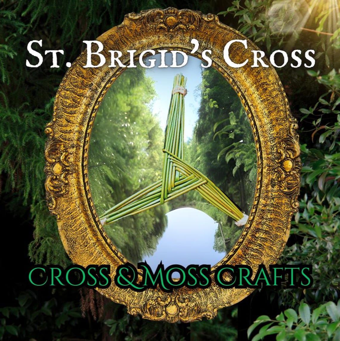 Traditional Irish Cross 3-legged | Home / Family Blessing | Handcrafted ...