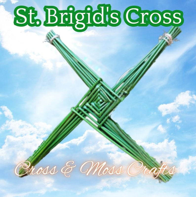 DIY St. Brigid's Cross Kit - Create a Home Blessing Charm | Celebrate ...