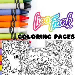 online lisa frank coloring pages