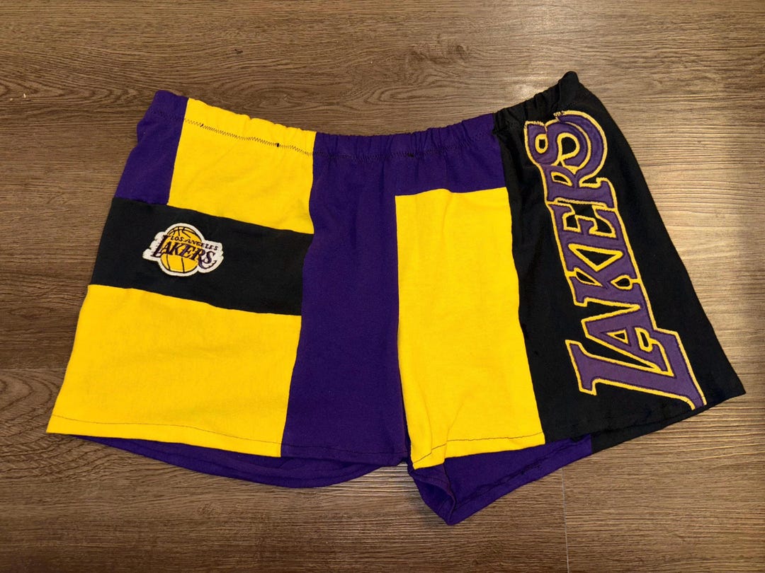 Custom Lakers Shorts - Etsy