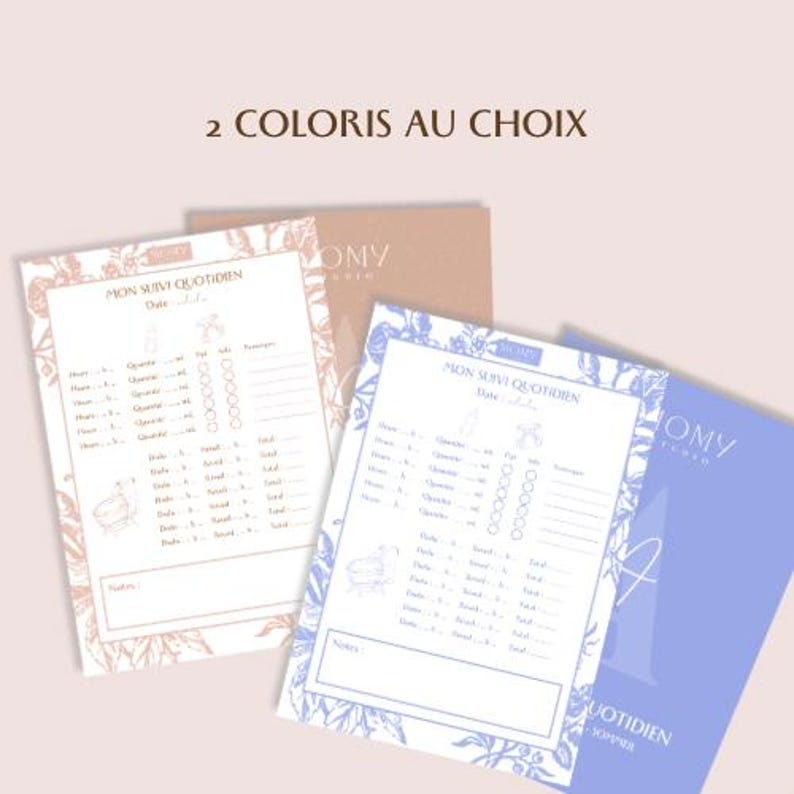 Daily Baby Tracker - Printable Sheet to Track Bottles, Sleep, and ...