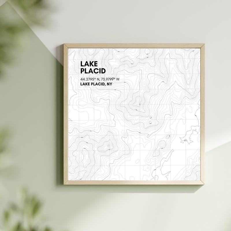 Lake Placid Digital Prints - Etsy