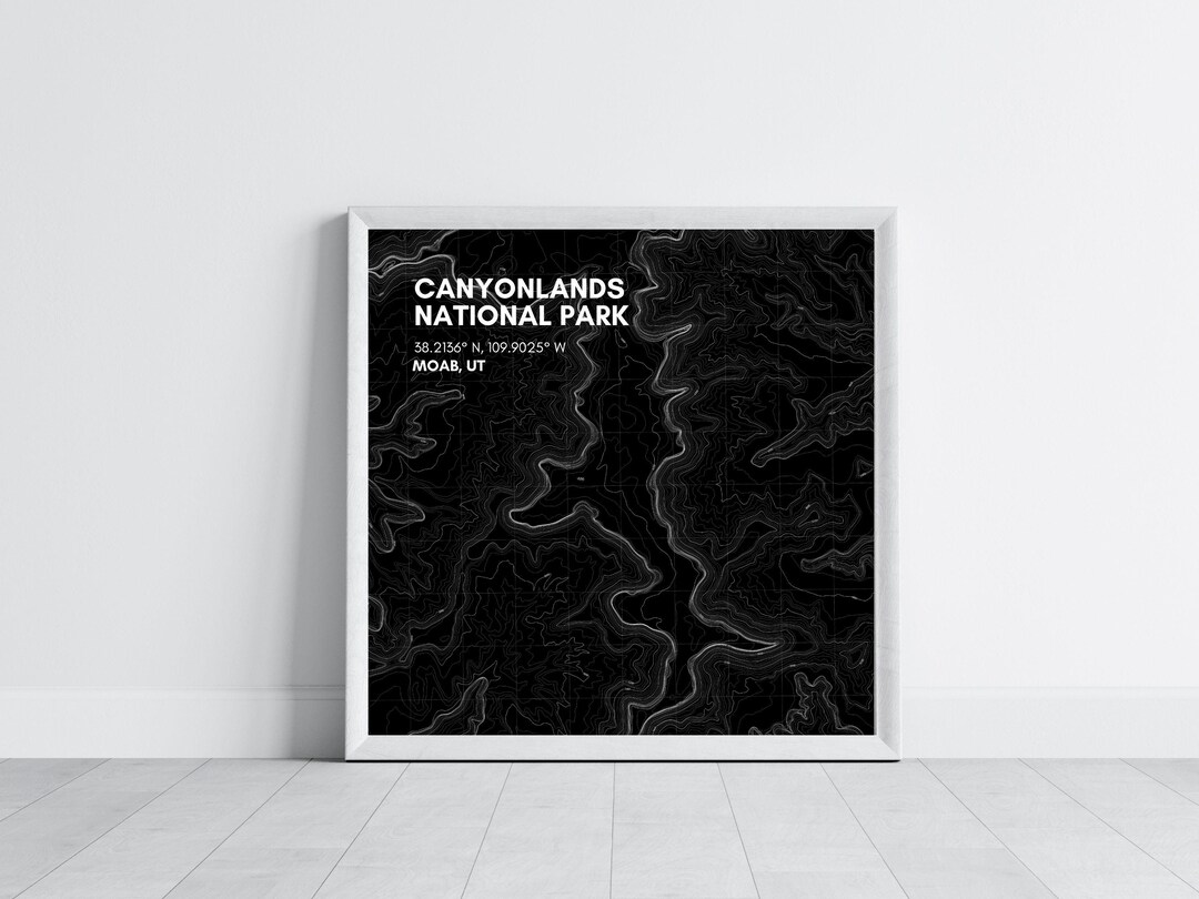 Custom Topographic Map – Personalized Hiking Trail Art, Unique Gift for ...