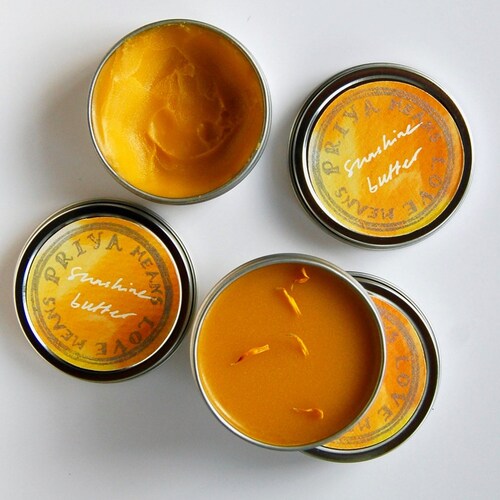 SUNSHINE BUTTER an Organic Moisturizing Body Butter With - Etsy
