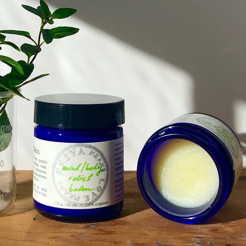 Mind/body Relief Balm an Organic Soothing Massage Balm for - Etsy
