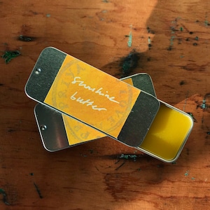 Sunshine Butter – Organic Body Moisturizer, Citrus Herb Aromatics - Etsy