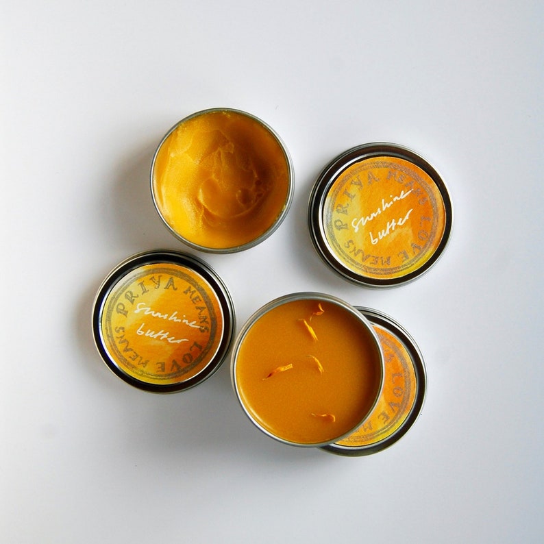 SUNSHINE BUTTER an Organic Moisturizing Body Butter With - Etsy