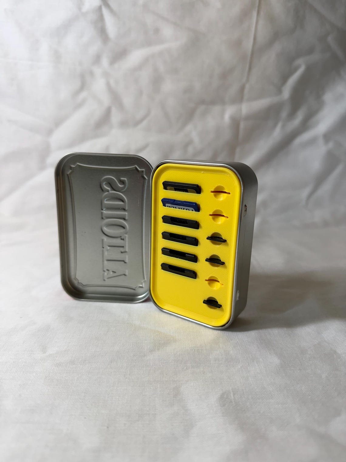 SD & Microsd Card Organizer – Altoids Tin Insert - Etsy