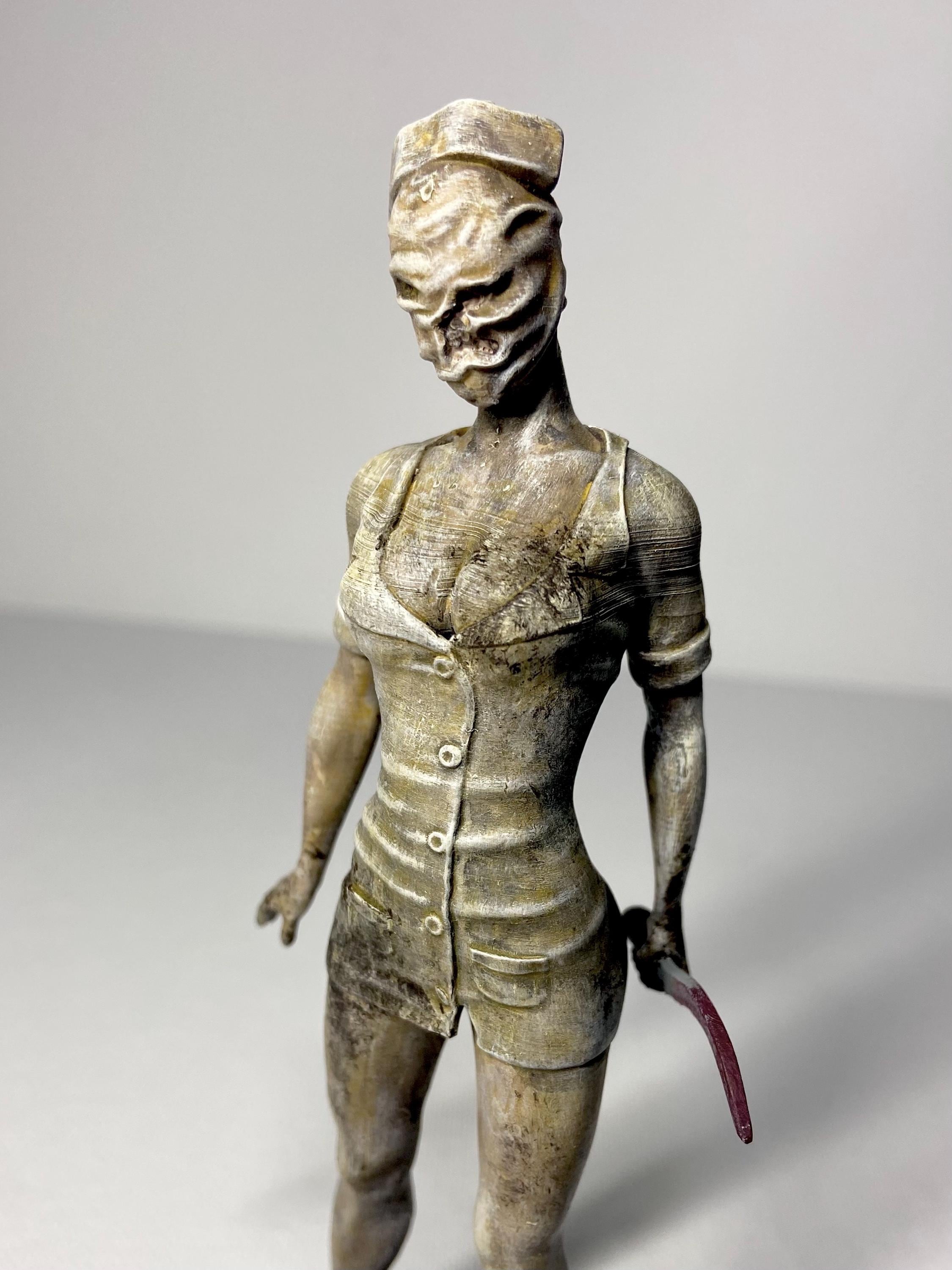 Silent Hill Nurse Figure 1:10 Scale 3D Resin Print Hand Painted Horror ...