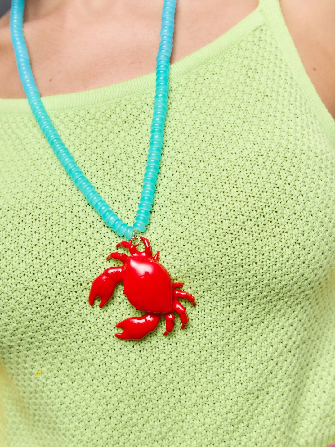 Red Crab Pendant Necklace, Cruise Gift, – Ocean-inspired Jewelry ...
