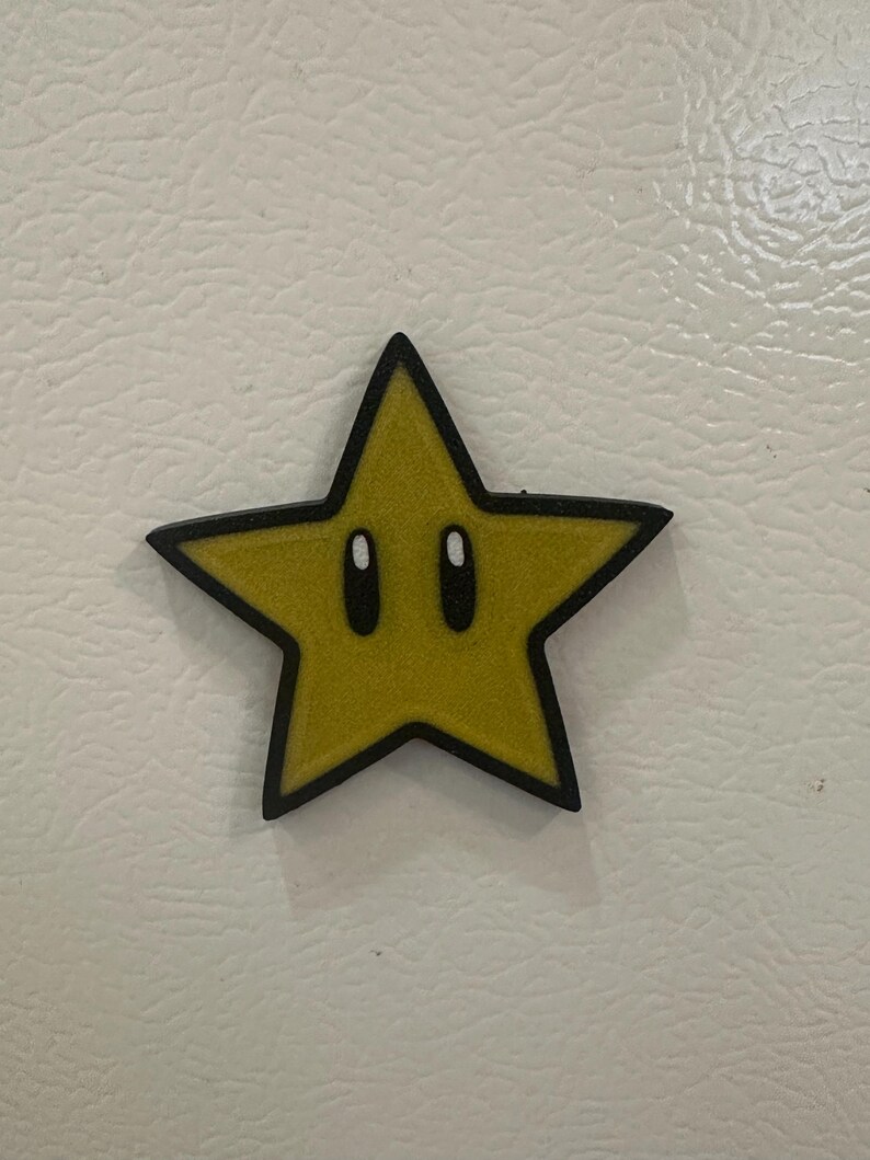 Super Mario Bros Themed Magnets - Etsy