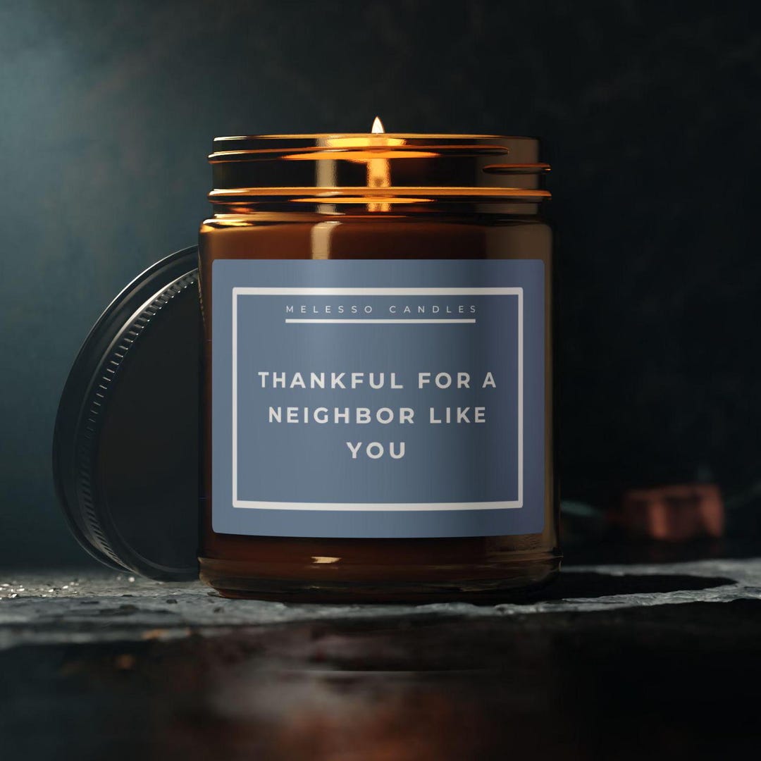 Neighbor Gift, Neighbor Gifts, Neighbor Candle, Best Neighbor Present ...