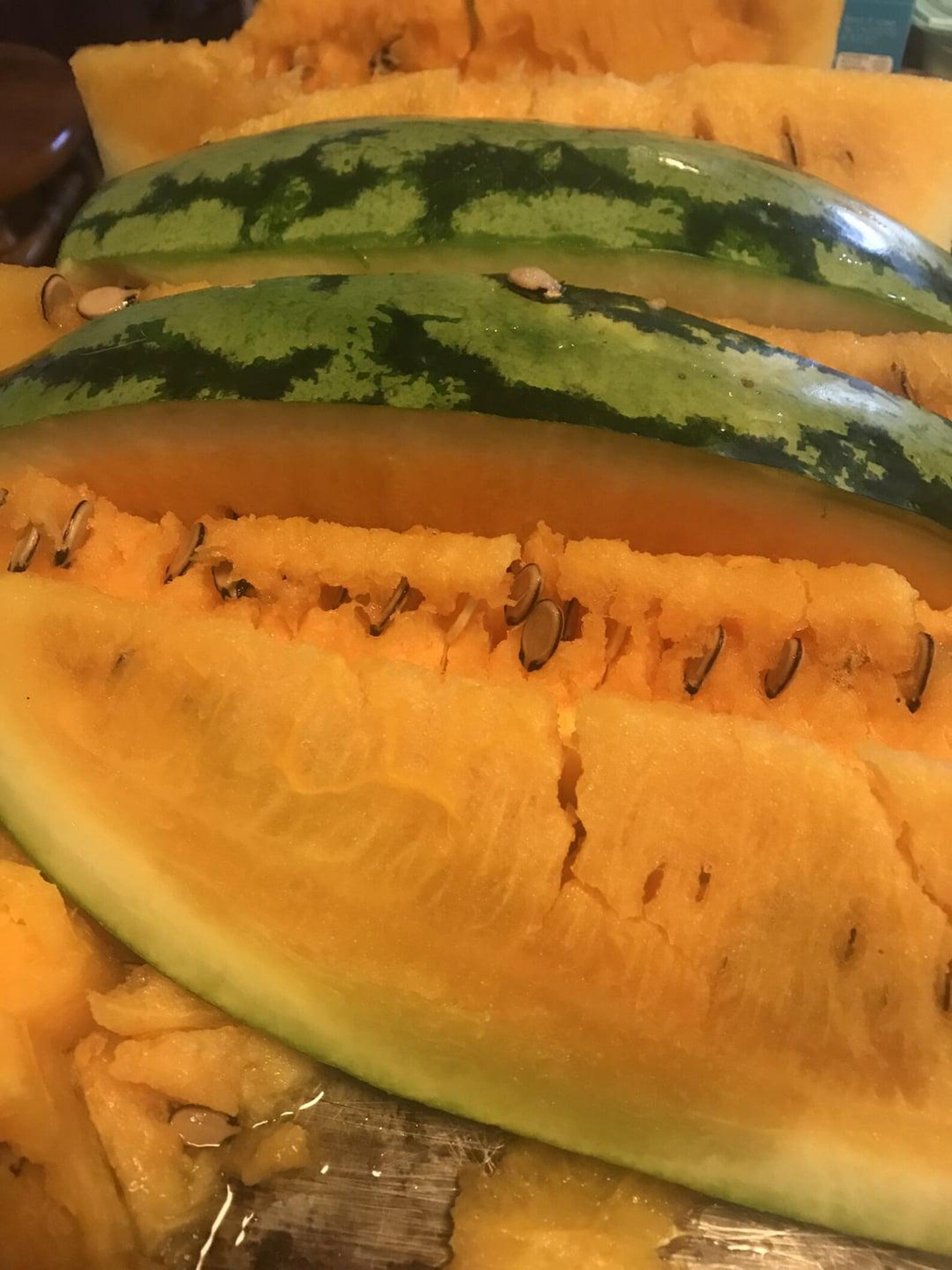 Orange Sweet Tender Watermelon Seeds - Etsy