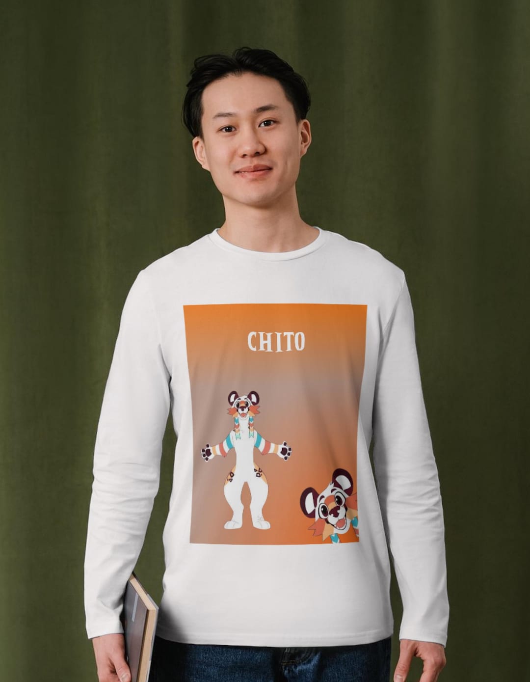 Custom Fursuit T-shirt Chito Character Design - Etsy