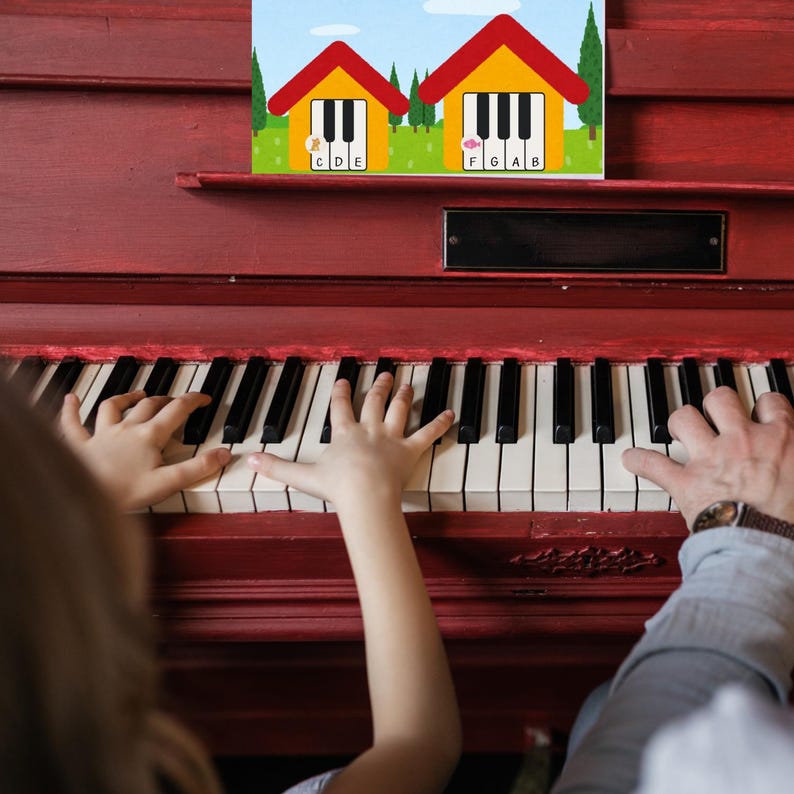 Piano Key Recognition Printable, Music Lesson Resource (PDF) - Etsy