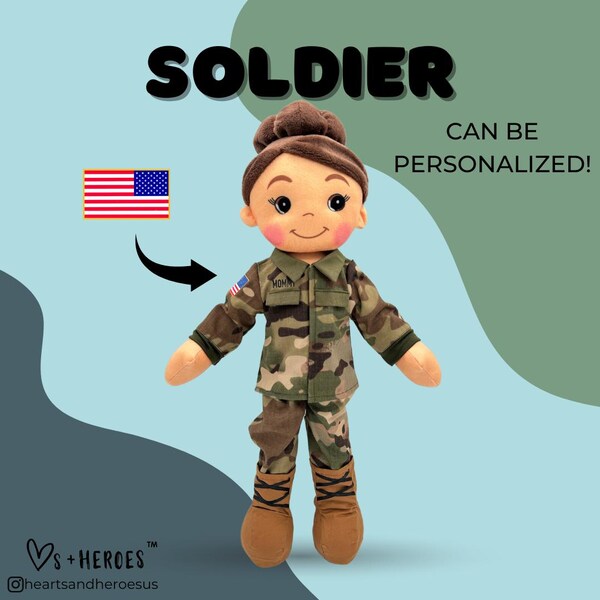 Military Doll - Etsy