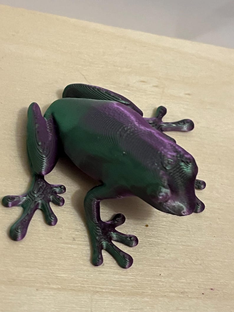 Frog - 3D Printed - Etsy