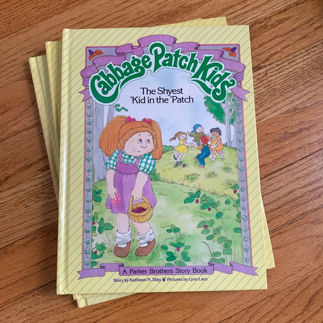 Vintage 1984 Cabbage Patch Kids Storybook: the Shyest Kid in the Patch ...