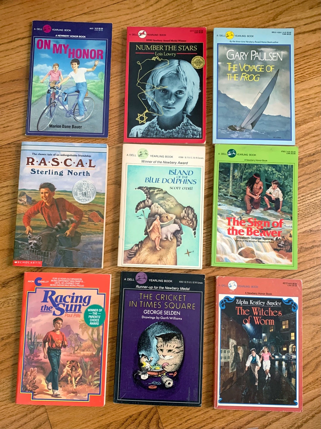 Vintage 1970s-90s Newbery and Parent's Choice Award Winner Young Adult ...