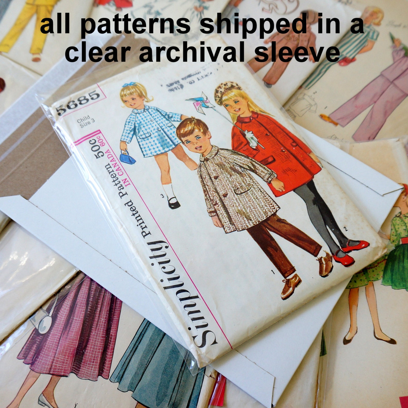 Vintage 50s Girls Retro Party Dress Sewing Pattern - Pintucked Bodice ...