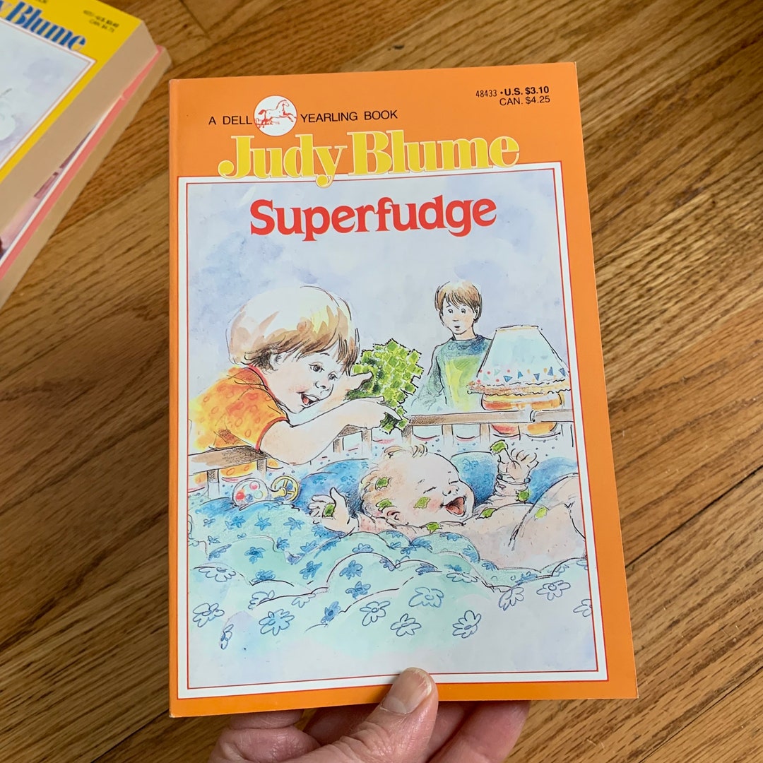 Vintage 1980s Childrens Book, Superfudge by Judy Blume 1986 Dell ...