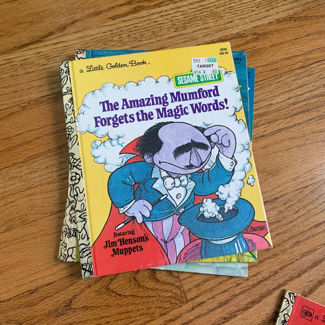 Sesame Street Amazing Mumford Forgets the Magic Words Little Golden ...