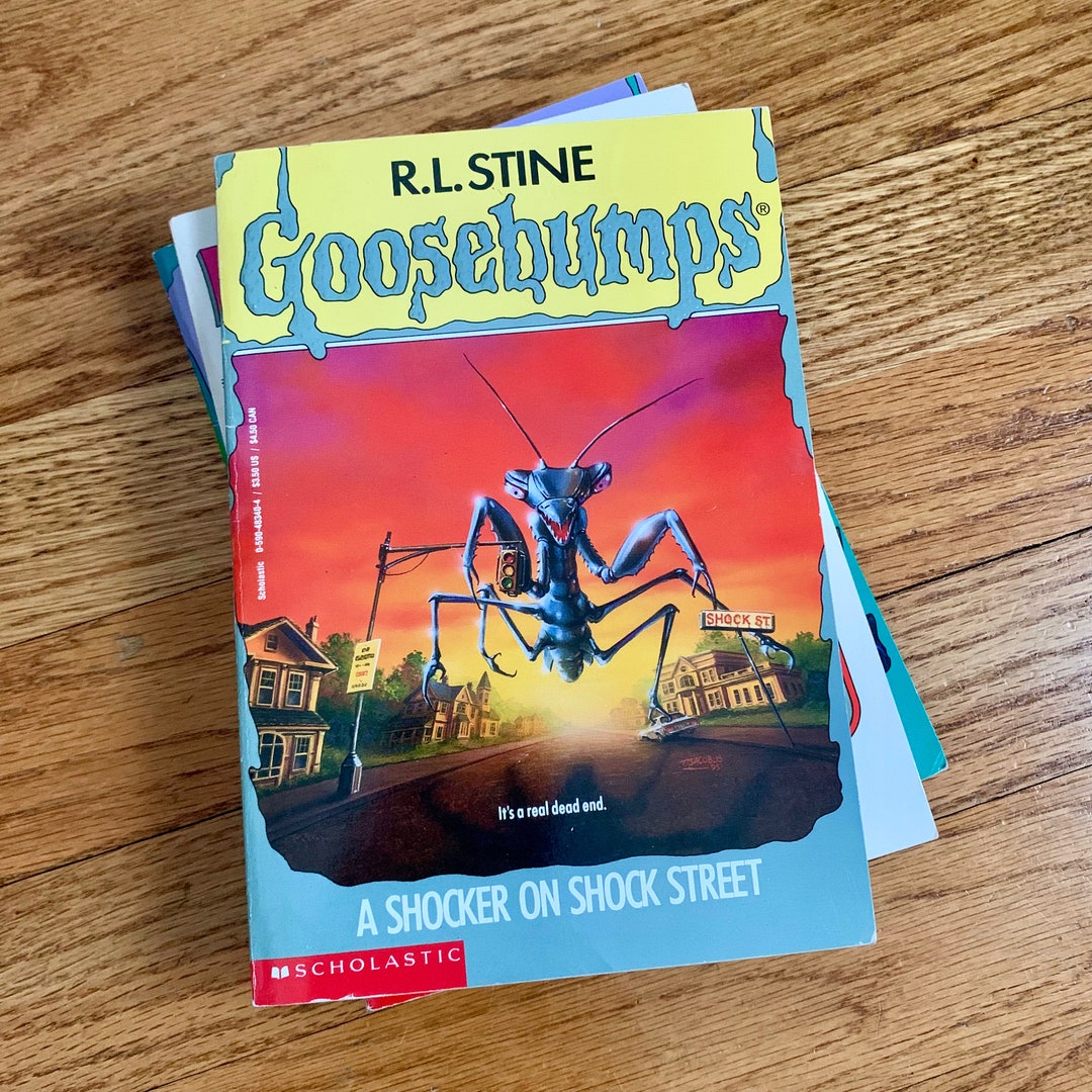 Goosebumps A Shocker on Shock Street by RL Stine 1995 Pb, Vintage Kids ...