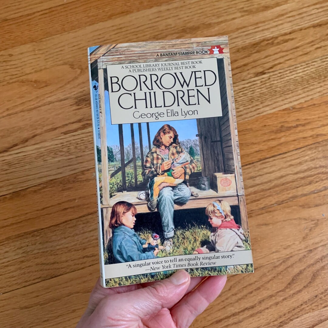 Vintage 1990 Borrowed Children by George Ella Lyon - Young Adult ...