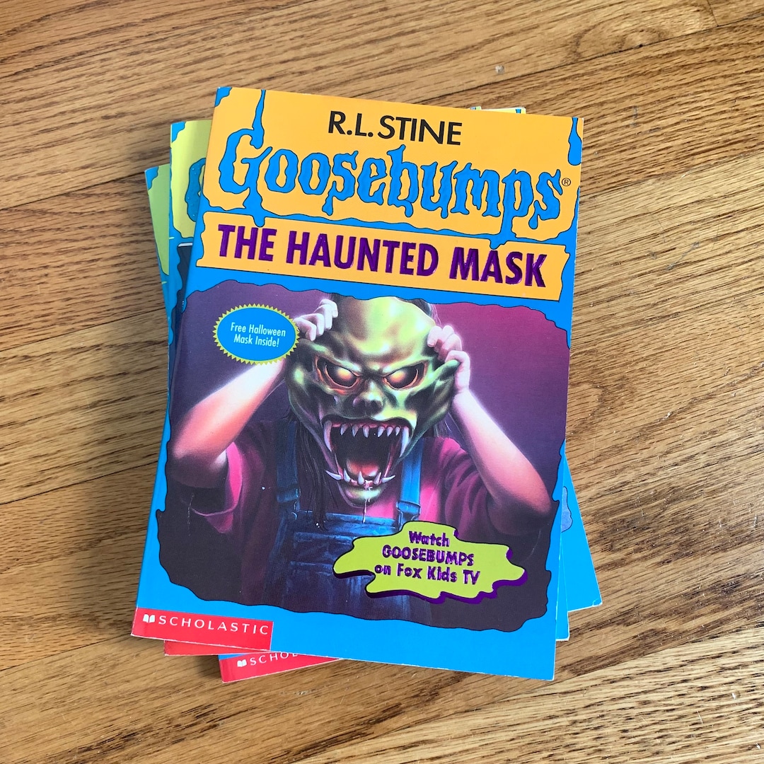 Goosebumps the Haunted Mask by RL Stine 1993 Pb VGC, Vintage 1990s Kids ...