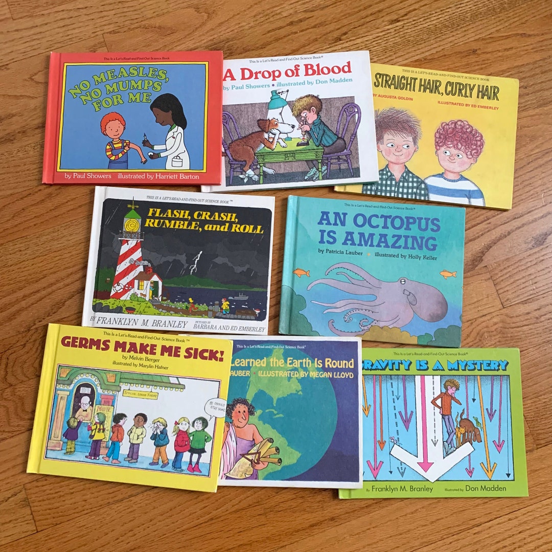 Vintage 1980s Childrens Book Lets Read and Find Out Science - Etsy