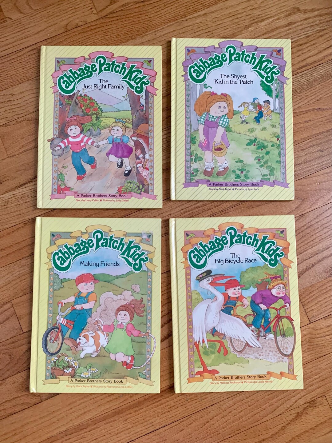 Vintage 1980s Cabbage Patch Kids Storybook Collection - Emotional ...